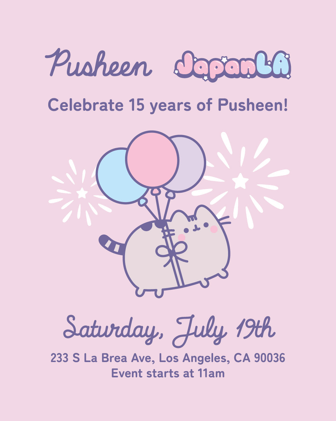 Pusheen Birthday Party