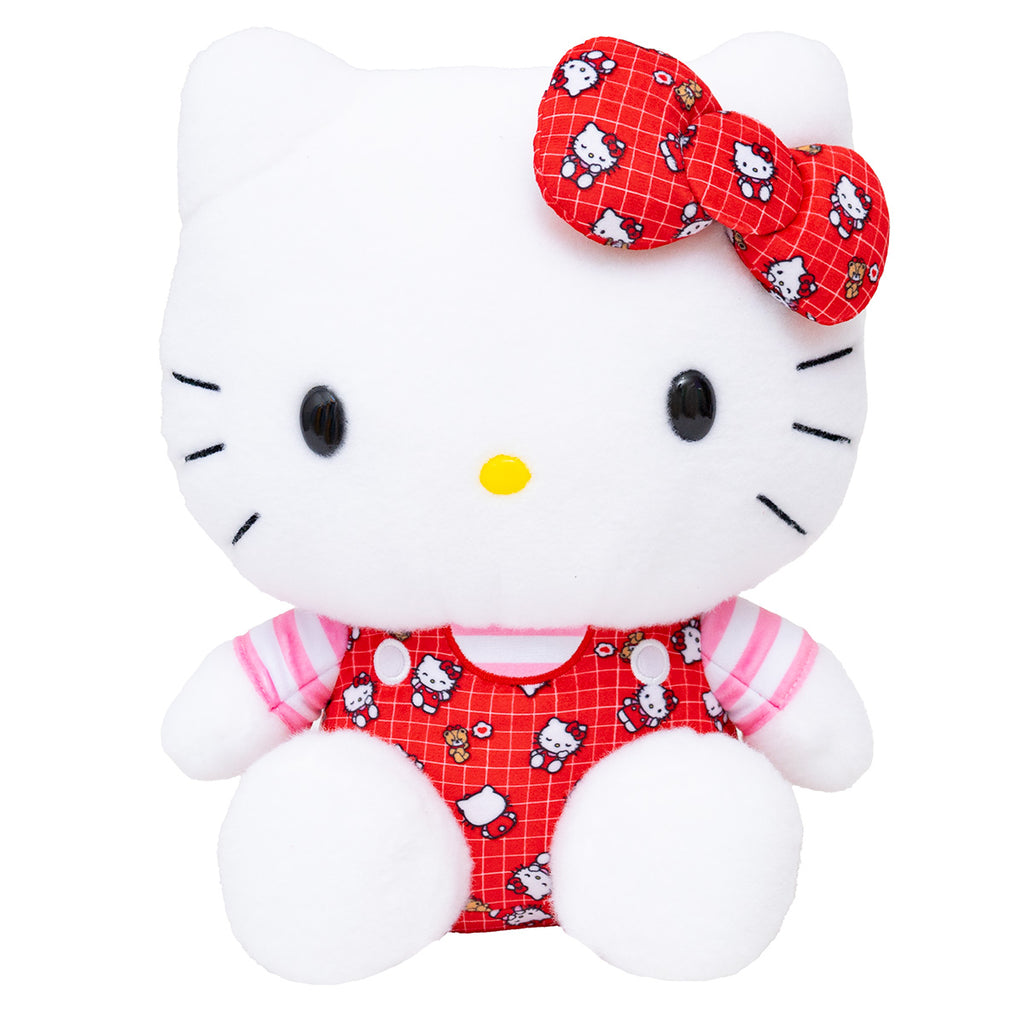 Hello Kitty Red Pattern 12" Plush – JapanLA