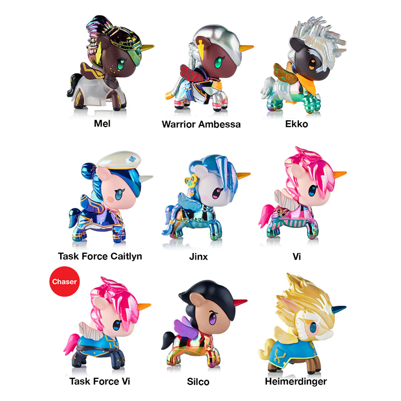 tokidoki x Arcane Unicorno Black Light Edition Blind Box – JapanLA