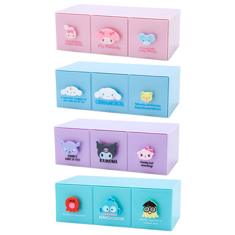 Sanrio Besties 3-Tier Stacking Drawers – JapanLA