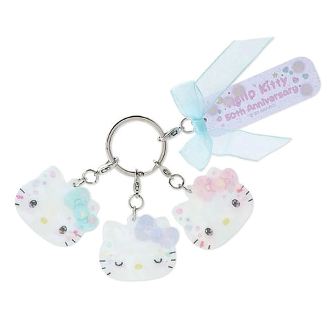 Hello Kitty 50th Anniversary Acrylic Keychain – JapanLA