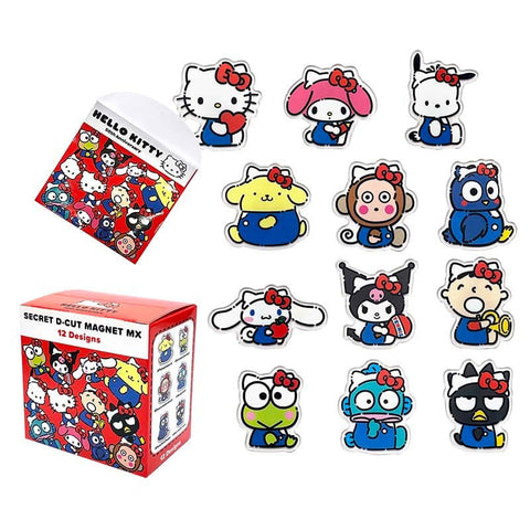 Sanrio Friends in Hello Kitty 50th Magnet Blind Box – JapanLA