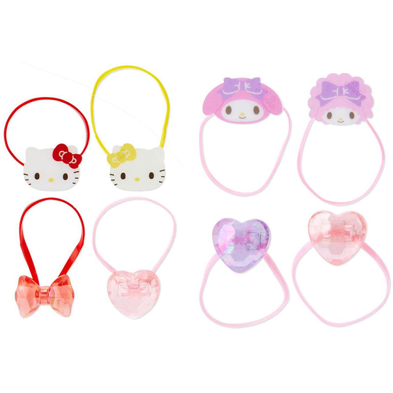 Sanrio Set of 4 Mini Ponytail Holders – JapanLA
