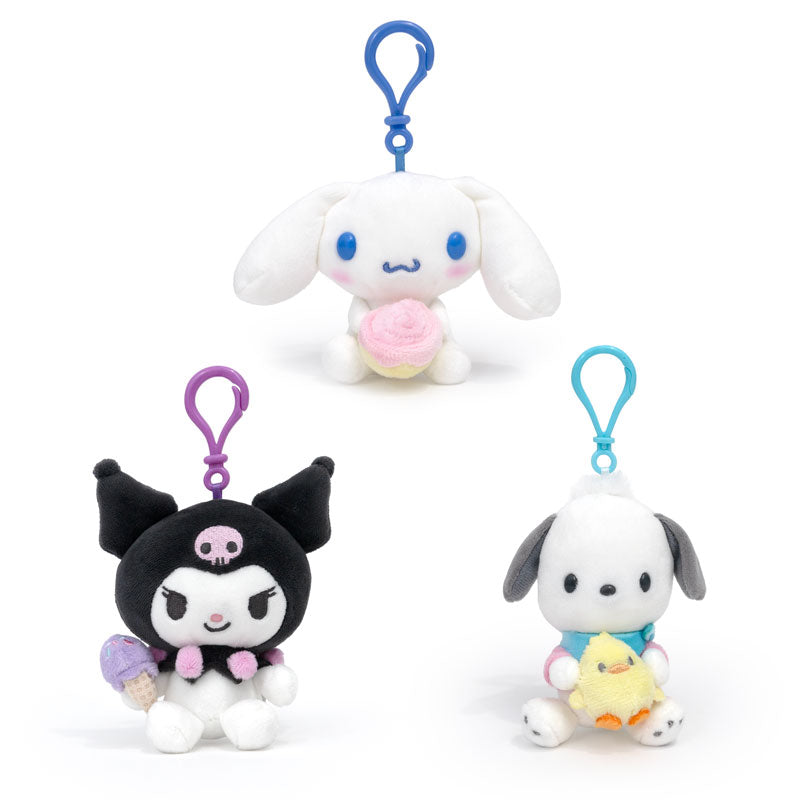Sanrio Pastel Checkers Plush Mascot Clip – JapanLA