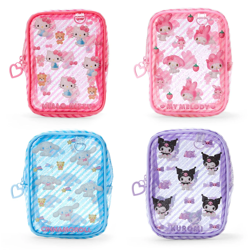 Sanrio Clear Mini Zipper Pouch – JapanLA