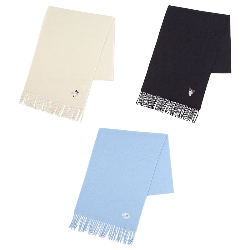 Sanrio Embroidered Character Scarf – JapanLA