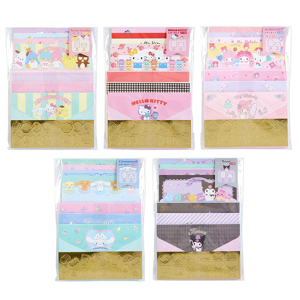 Sanrio Friends Letter Set With Envelopes – JapanLA