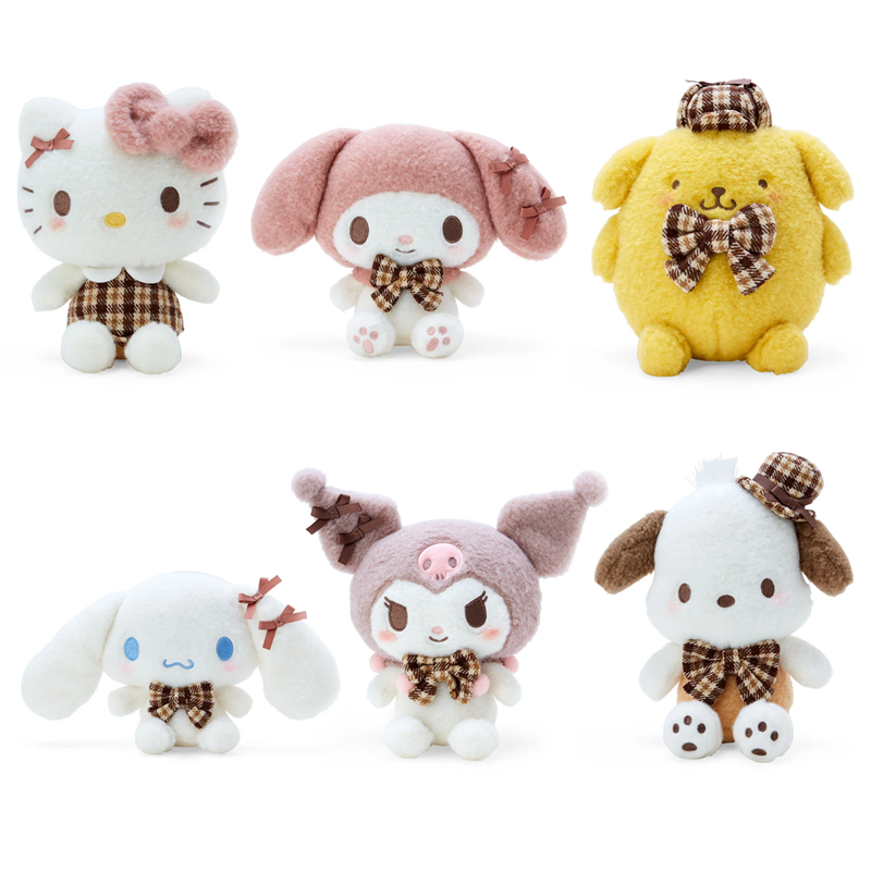 Sanrio Mocha Check 7" Plush – JapanLA