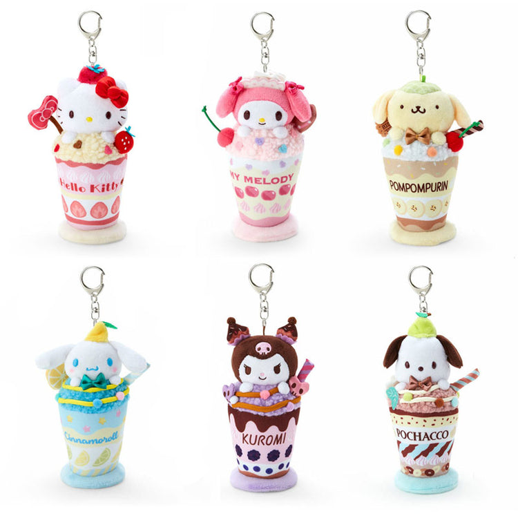 Sanrio Parfait Shop Plush Mascot Keychain – JapanLA