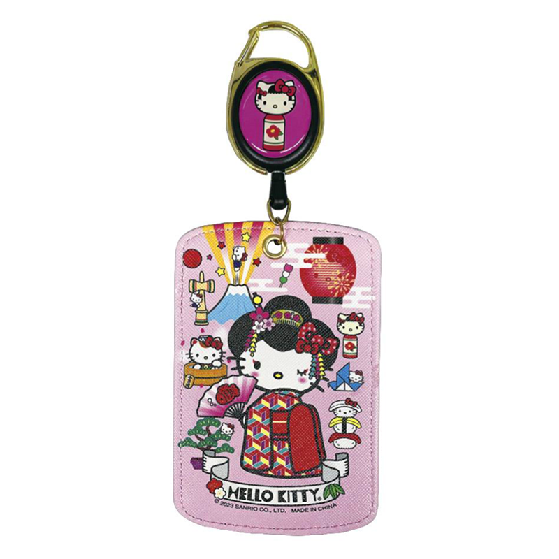 Hello Kitty Japan Pop Card Case with Reel – JapanLA