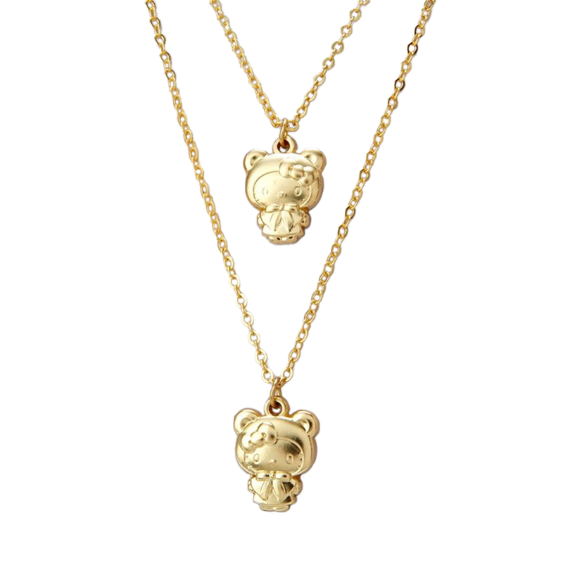 Hello Kitty Gold Necklace