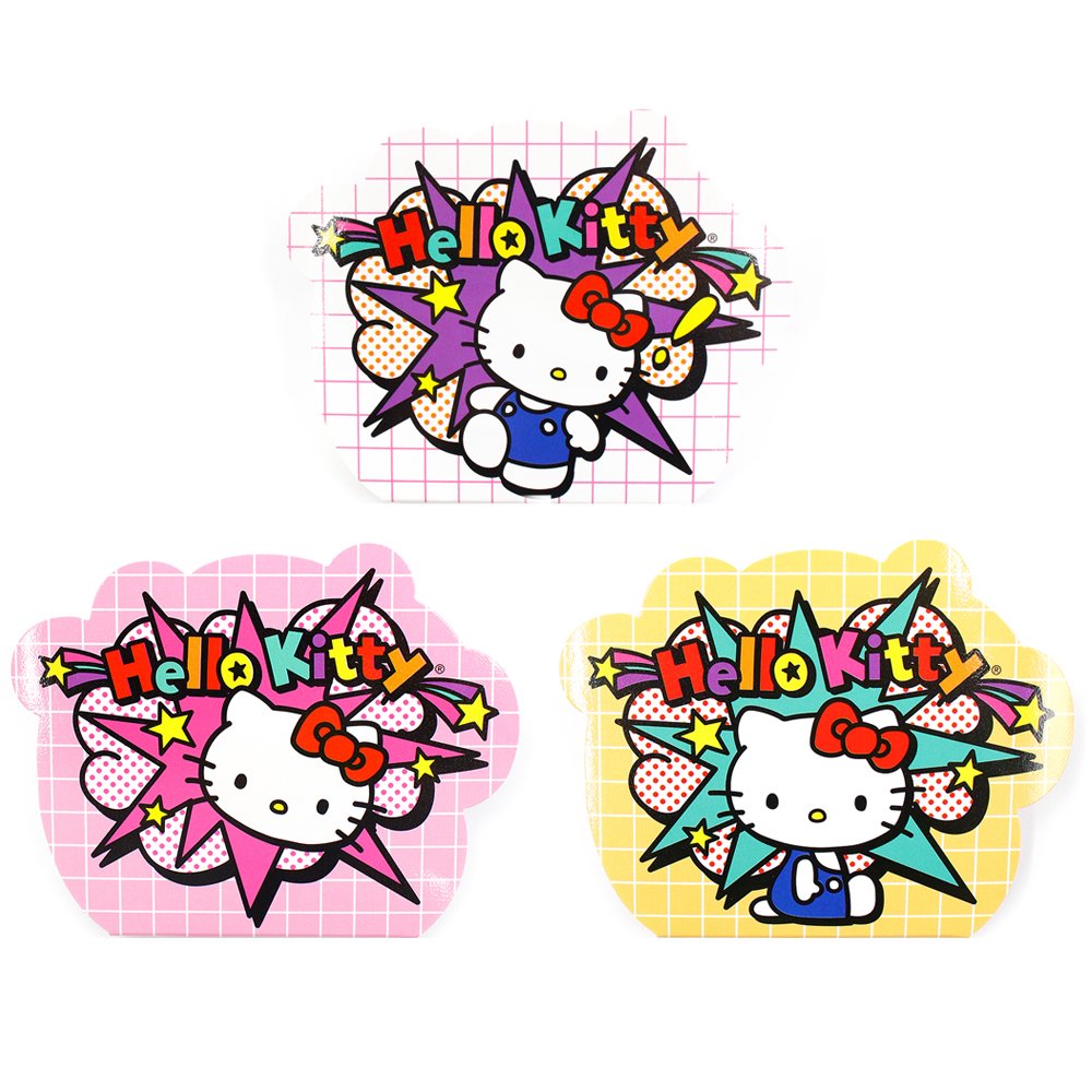 Hello Kitty Pink Pop Diecut Memo Pad – JapanLA
