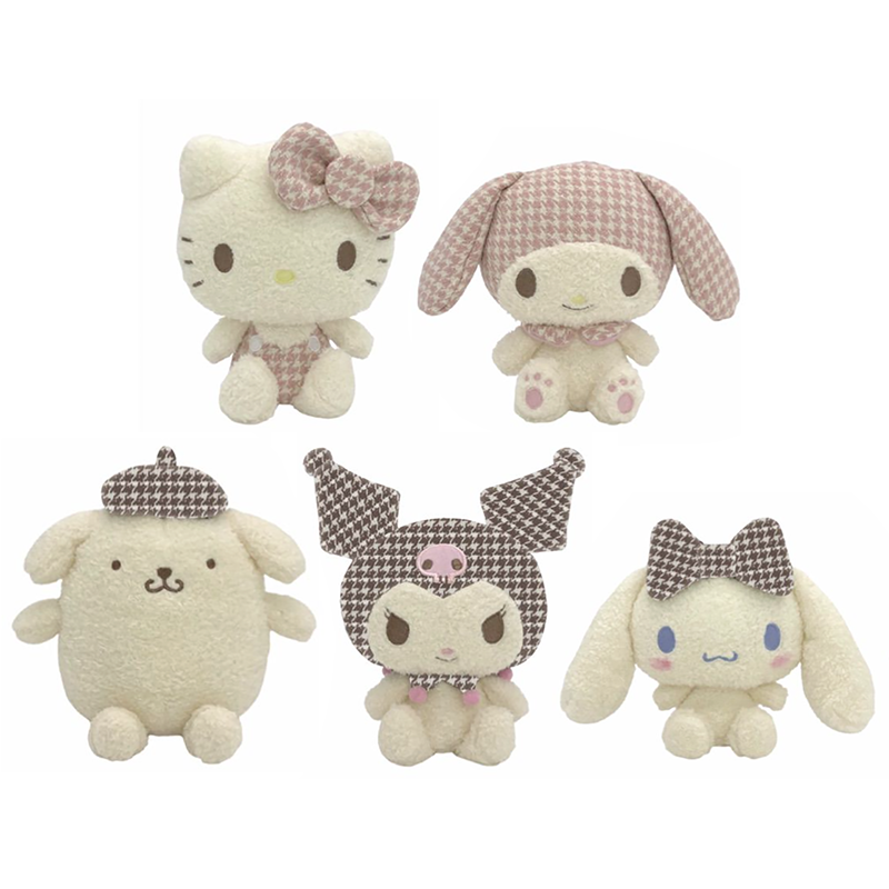 Sanrio Characters Houndstooth Plush – JapanLA