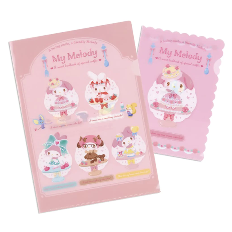My Melody Sweet Lookbook Clear File Set – JapanLA